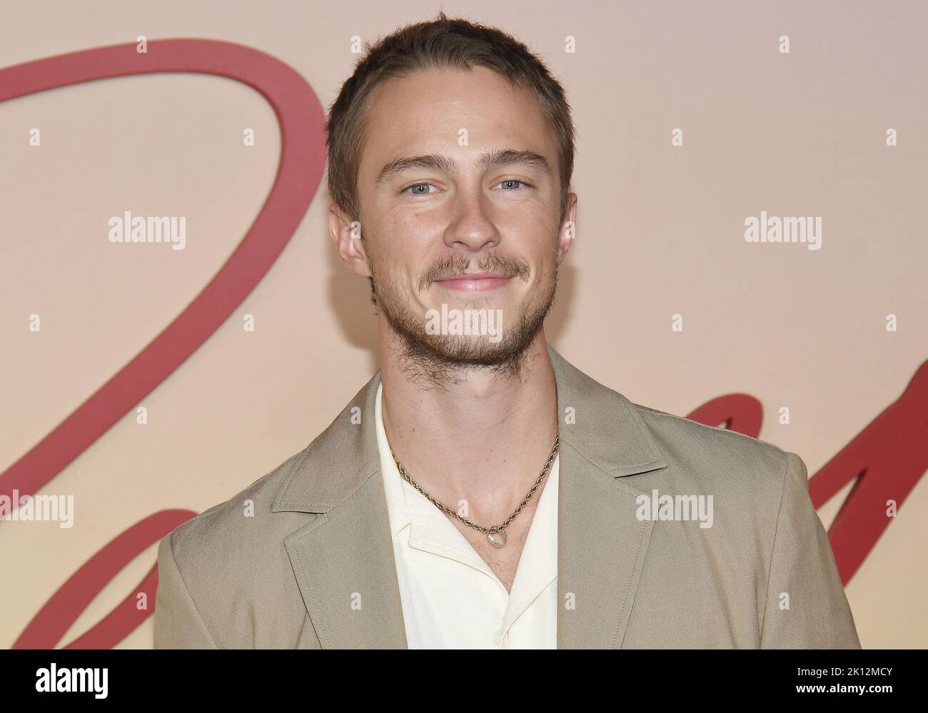 Drew Starkey arrives at Netflix's DO REVENGE Premiere held at the TUDUM ...
