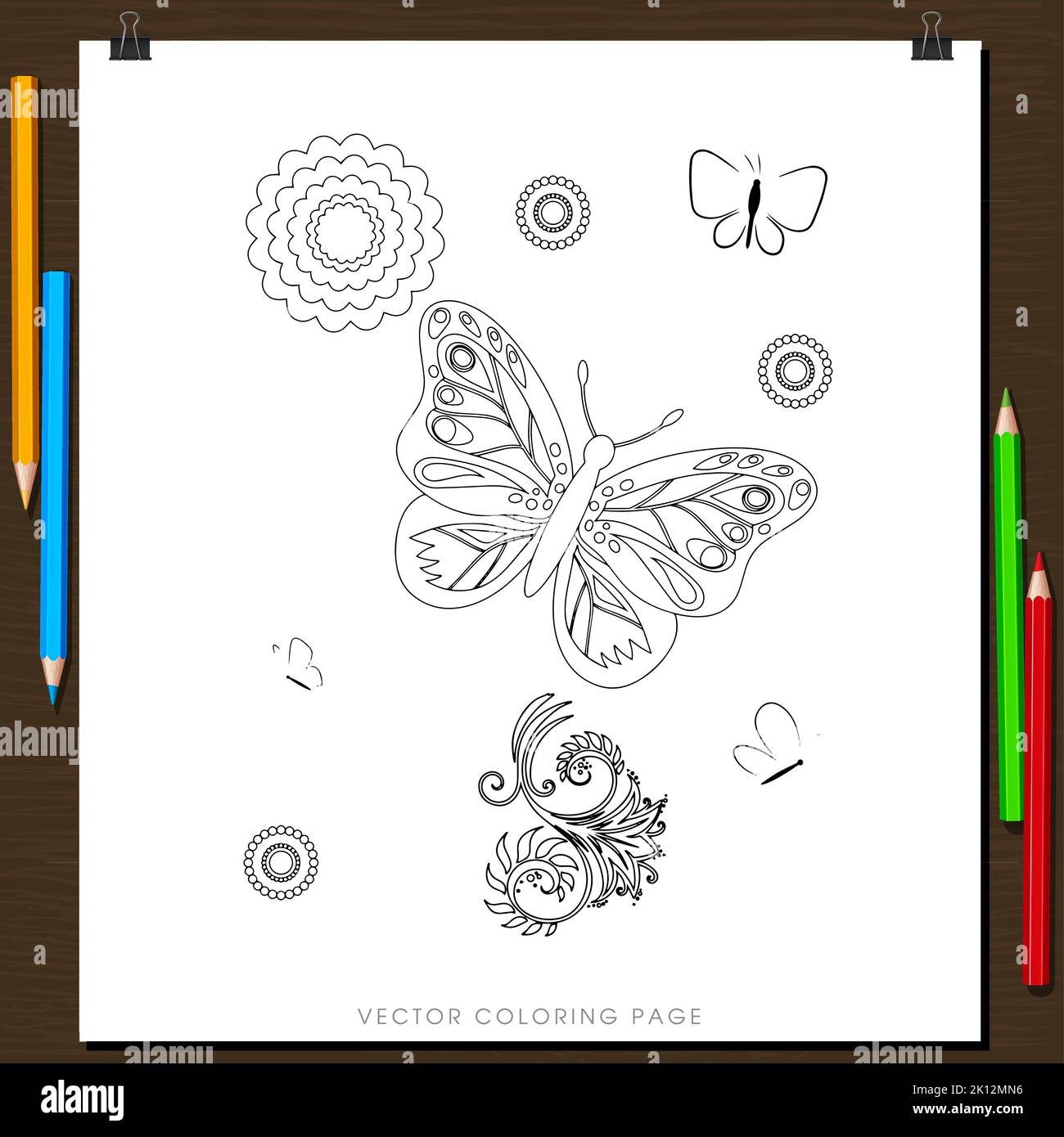 Page and book design Stock Vector Images - Alamy