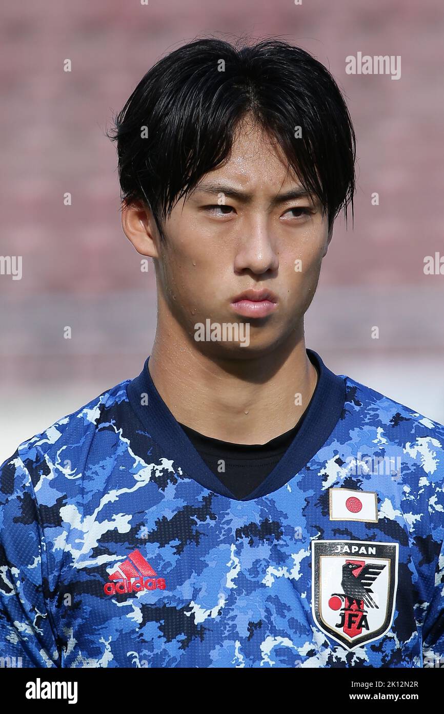 Japan's Kenshin Yasuda during the 2023 AFC U-20 Asian Cup qualification ...