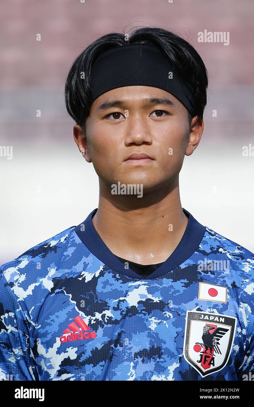 Japan's Jiro Nakamura during the 2023 AFC U-20 Asian Cup qualification ...