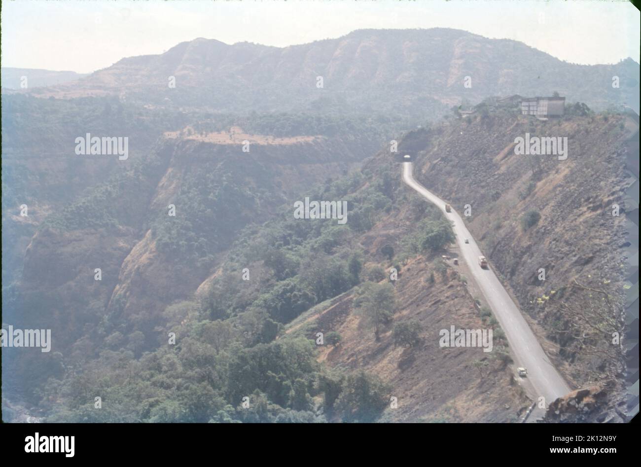 Road On Way To Khandala, Maharashtra, India Stock Photo - Alamy