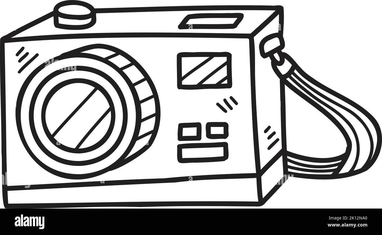 Hand drawn camera hi-res stock photography and images - Alamy