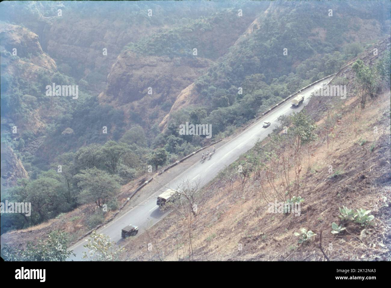 Road On Way To Khandala, Maharashtra, India Stock Photo - Alamy