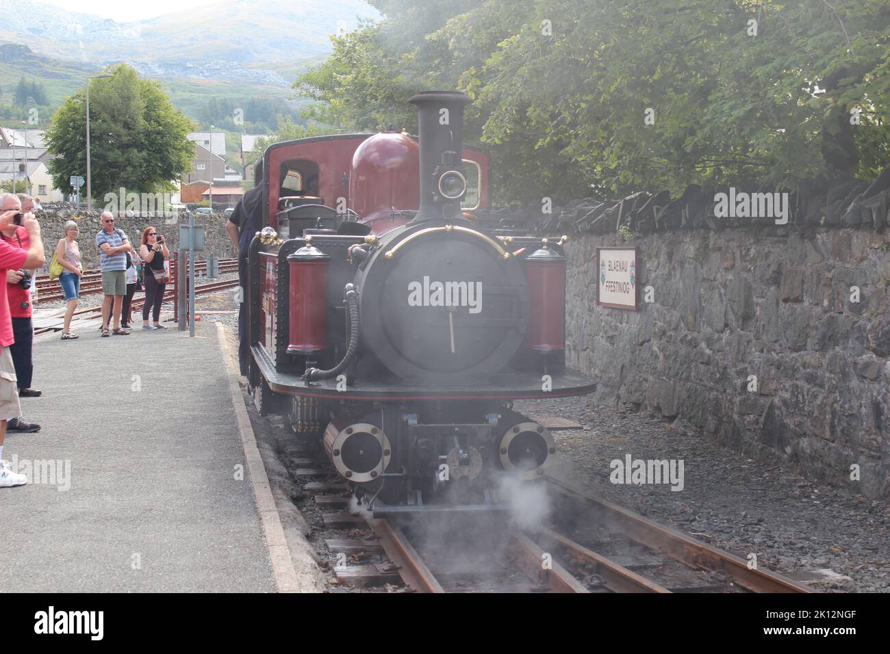 The Ffestiniog and Welsh highland railway stretch's for 40 miles ...