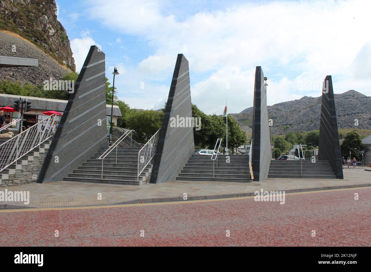 The Ffestiniog and Welsh highland railway stretch's for 40 miles ...