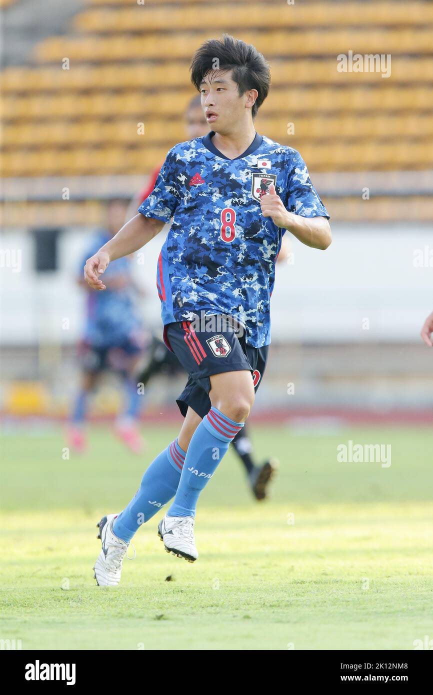 Japan's Issei Kumatoriya during the 2023 AFC U-20 Asian Cup ...