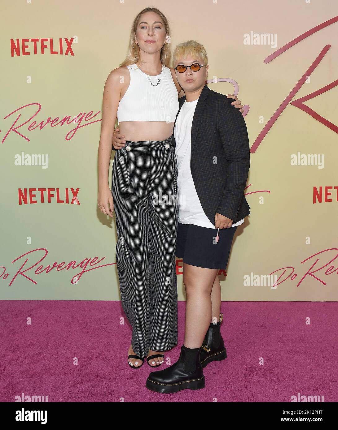Los Angeles, USA. 14th Sep, 2022. (L-R) Este Haim and Amanda Yamate at ...