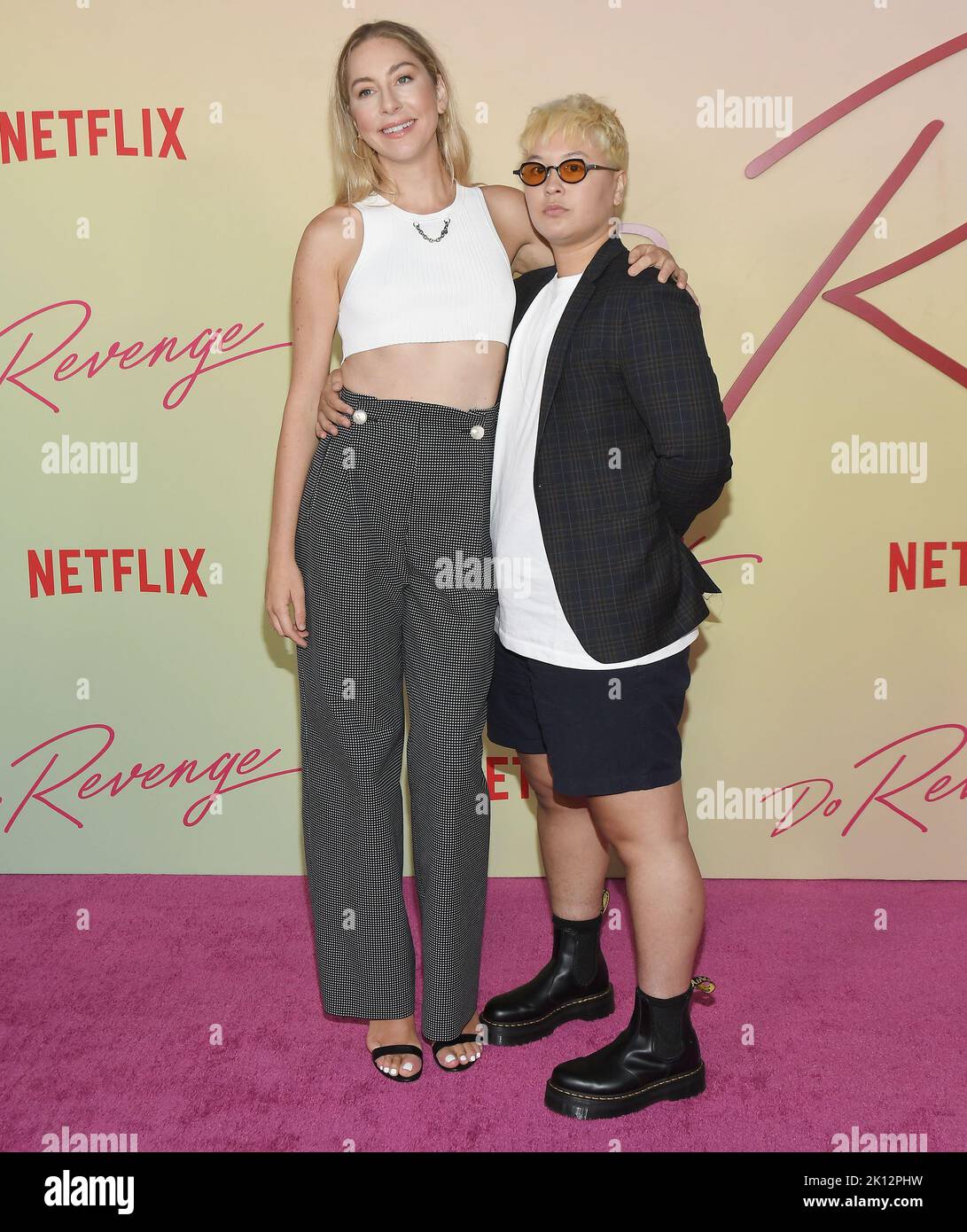 Los Angeles, USA. 14th Sep, 2022. (L-R) Este Haim and Amanda Yamate at ...