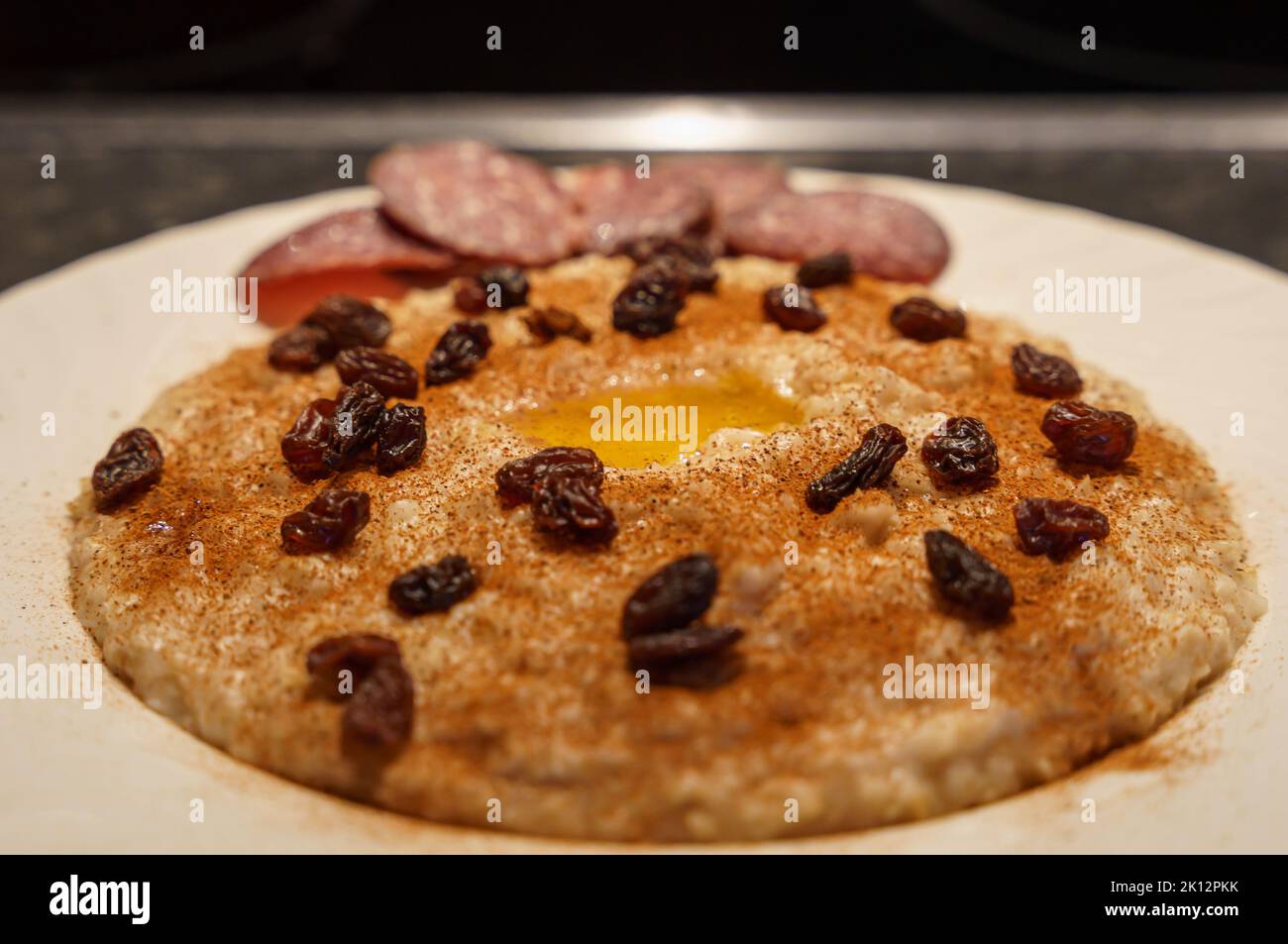 Traditional rice pudding also known as grøt in Norway Stock Photo - Alamy