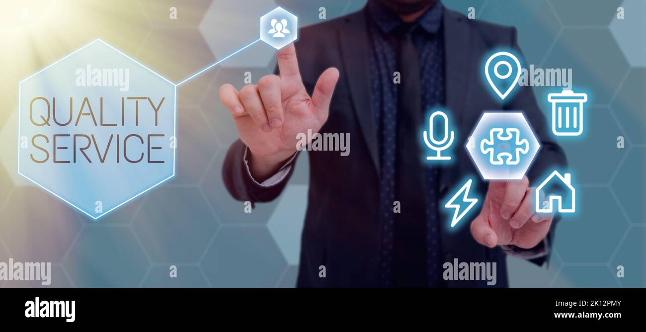 Conceptual caption Quality Of Lifebeing in good health decent job ...