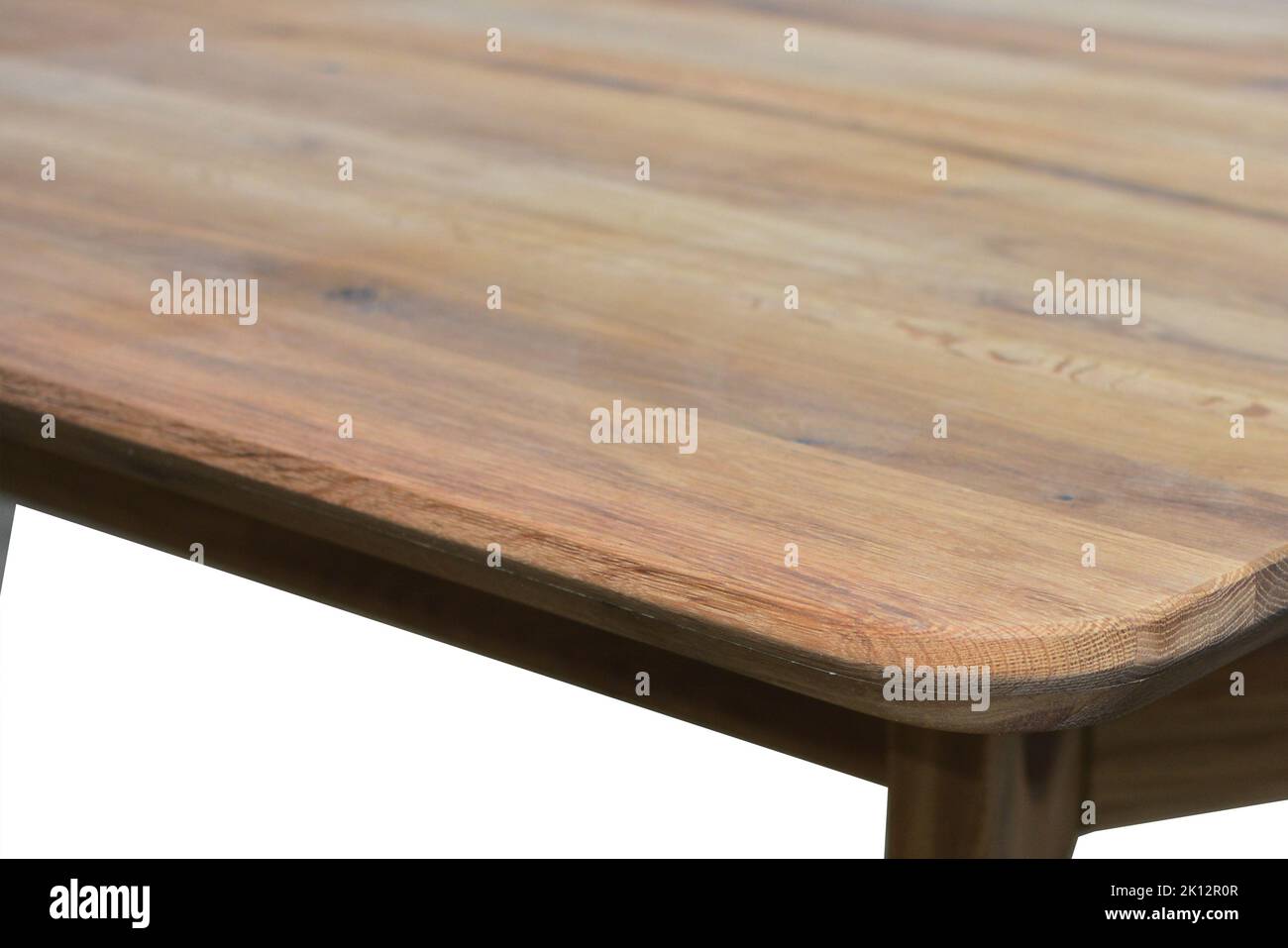 Wooden dinner table surface. Natural wood furniture close view photo ...