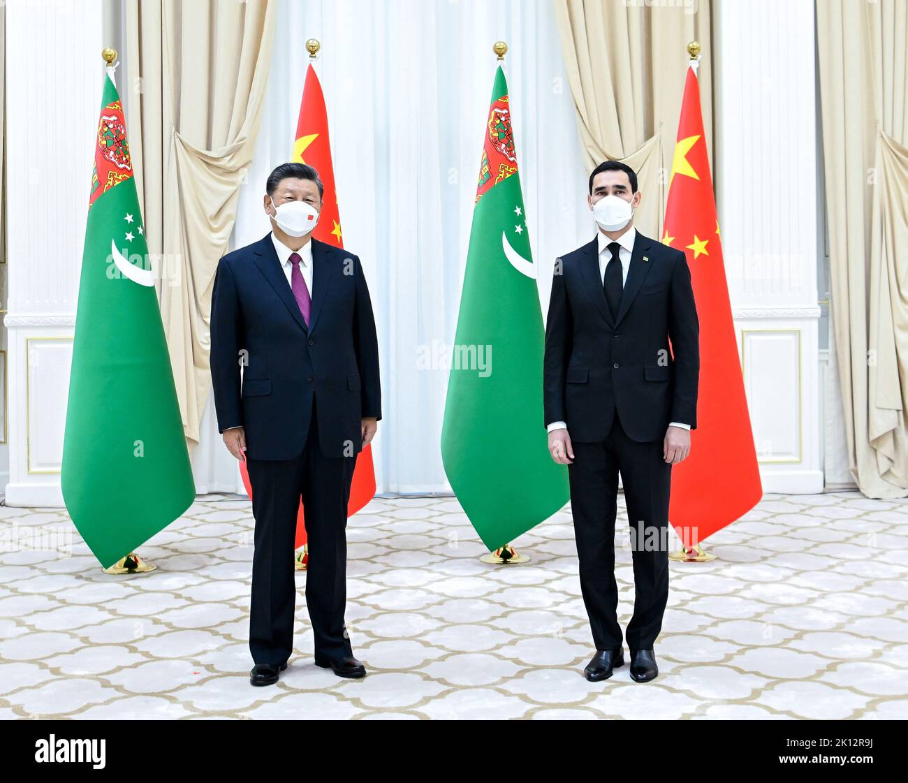 Samarkand, Uzbekistan. 15th Sep, 2022. Chinese President Xi Jinping ...