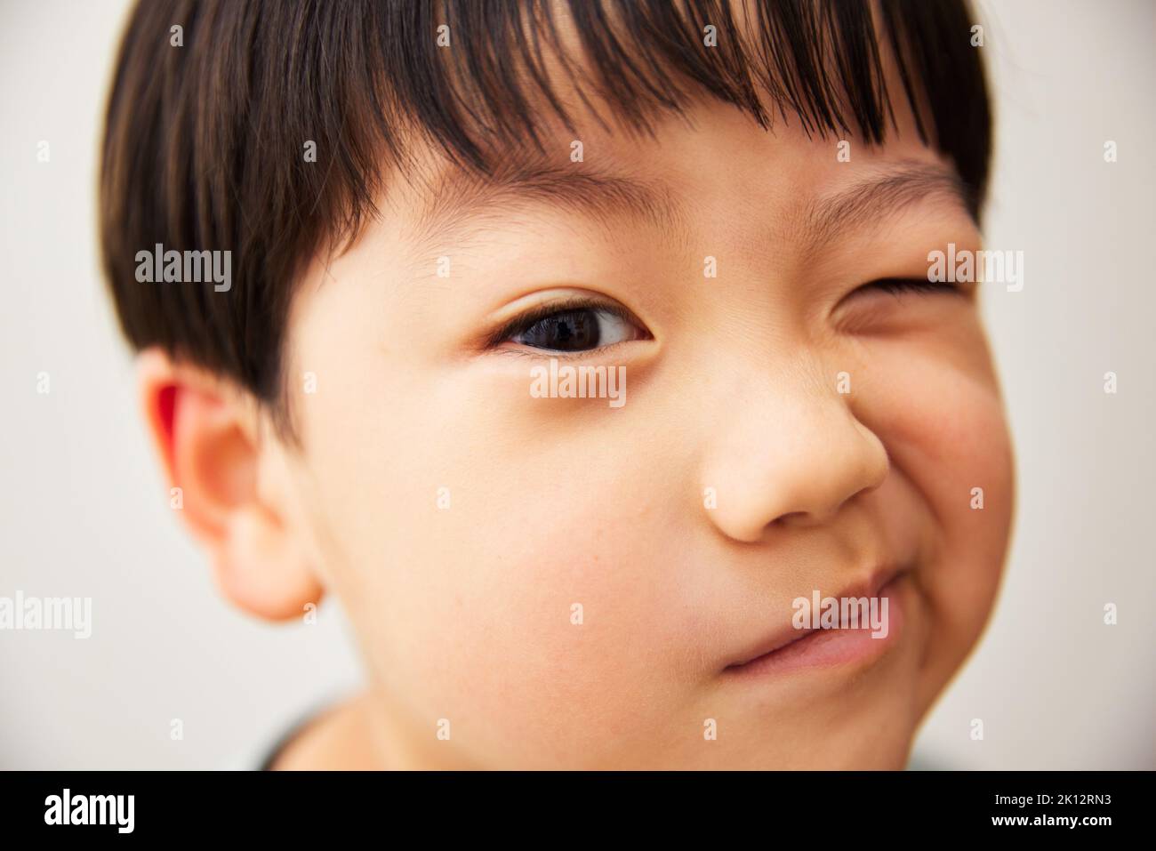 Japanese kid portrait Stock Photo - Alamy