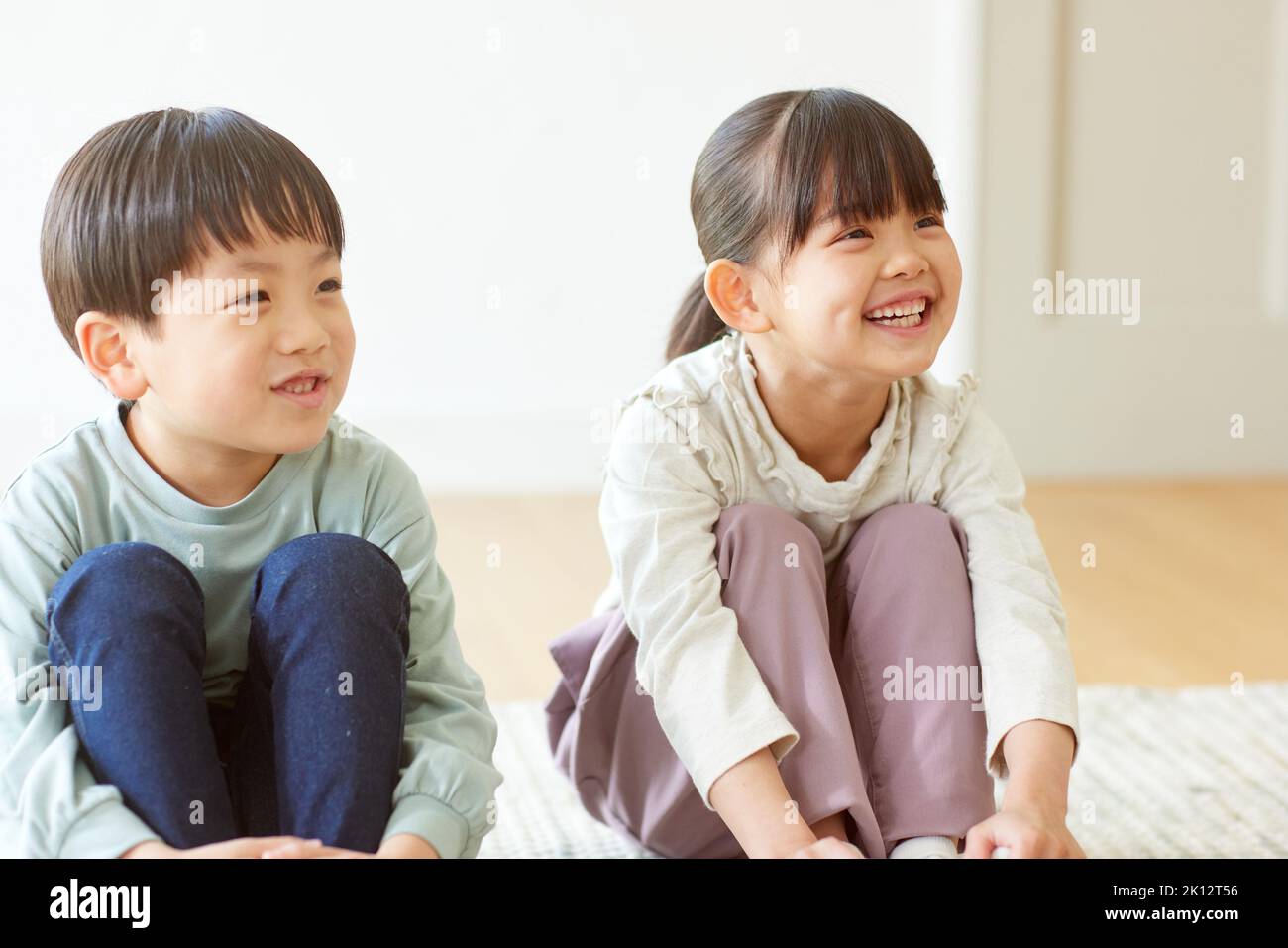 Japanese kids portrait Stock Photo - Alamy