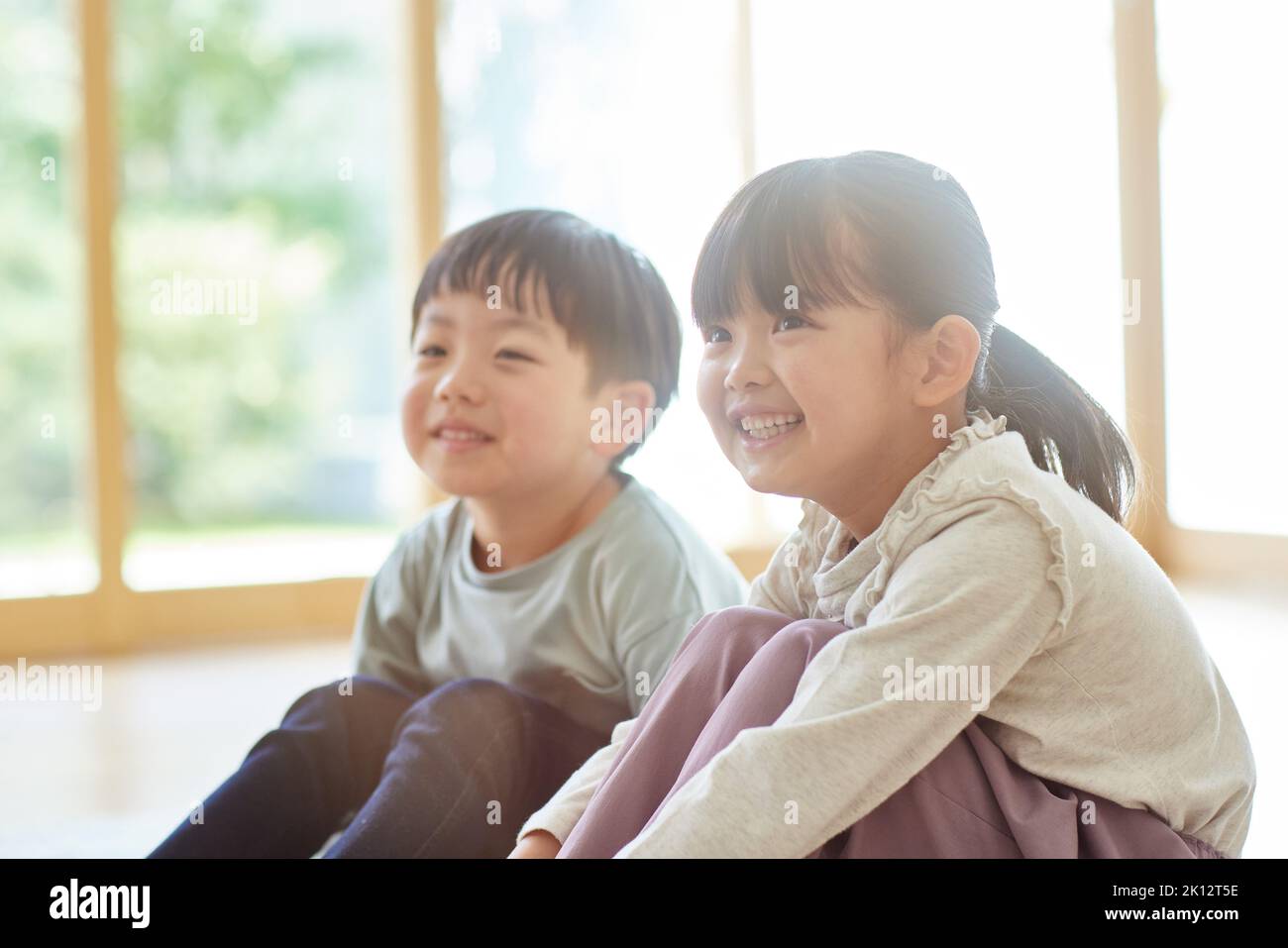 Japanese kids portrait Stock Photo - Alamy