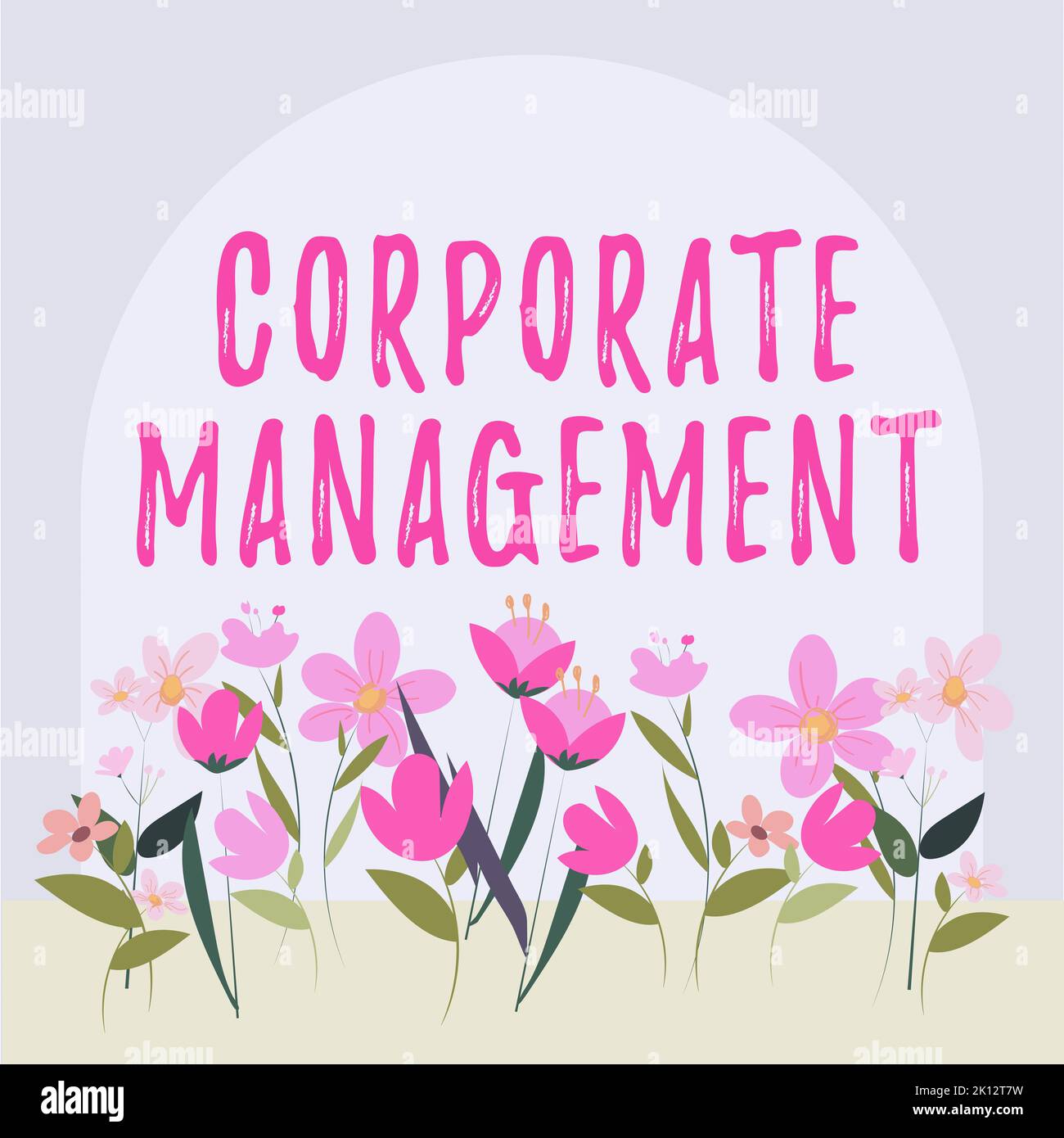 Sign displaying Corporate Management. Internet Concept all Levels of ...