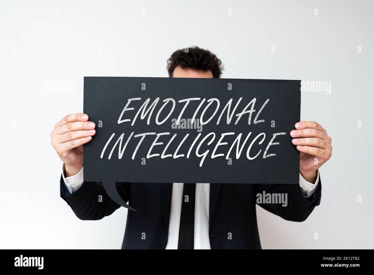 Sign displaying Emotional Intelligence. Word for Self and Social ...