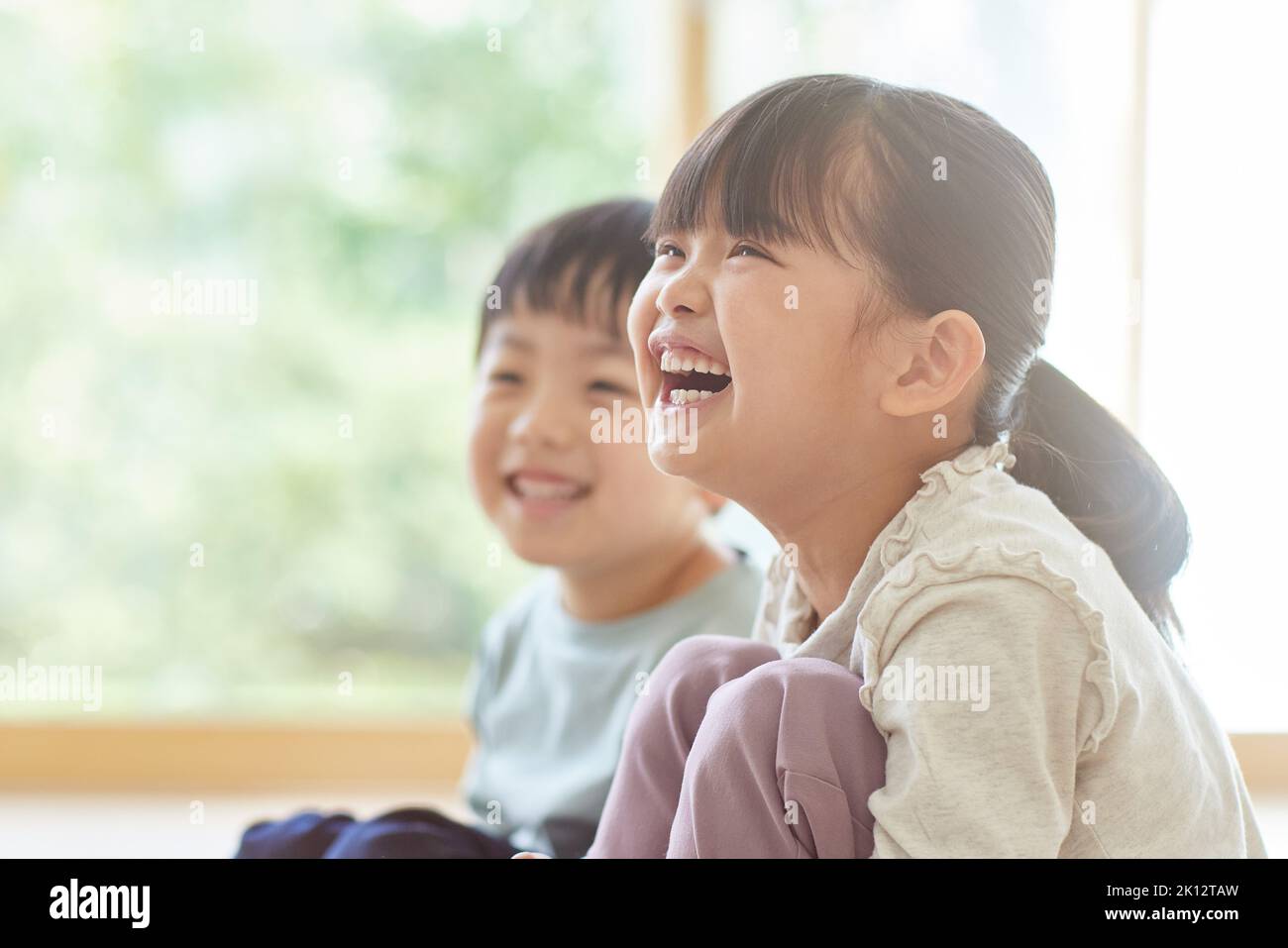 Japanese kids portrait Stock Photo - Alamy