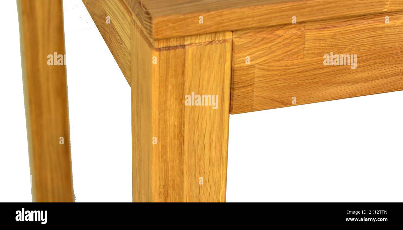 Wooden table surface. Natural wood furniture close view photo ...
