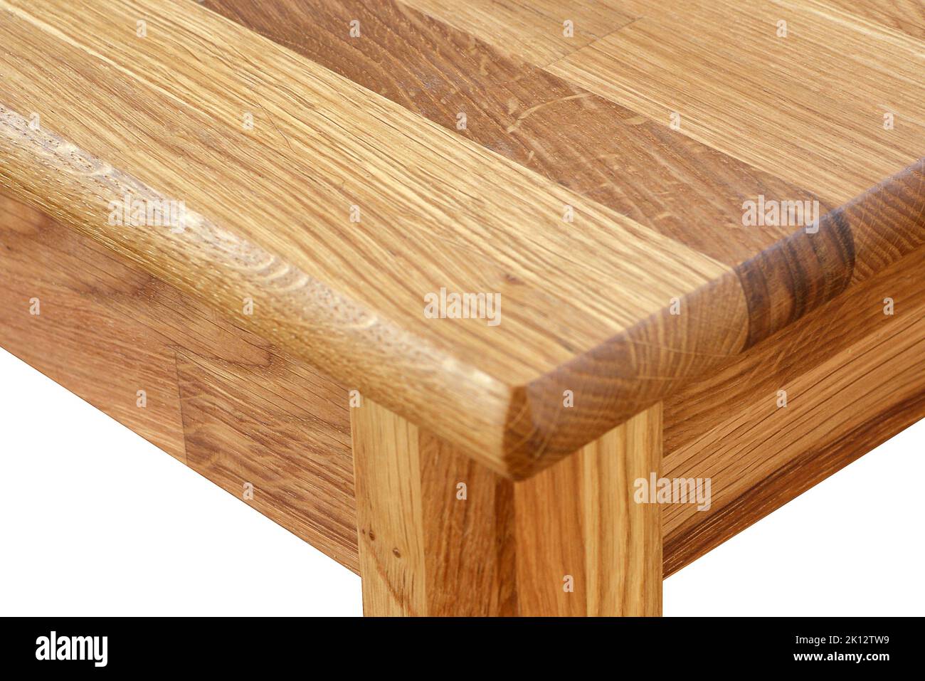 Wooden table surface. Natural wood furniture close view. Solid wood ...