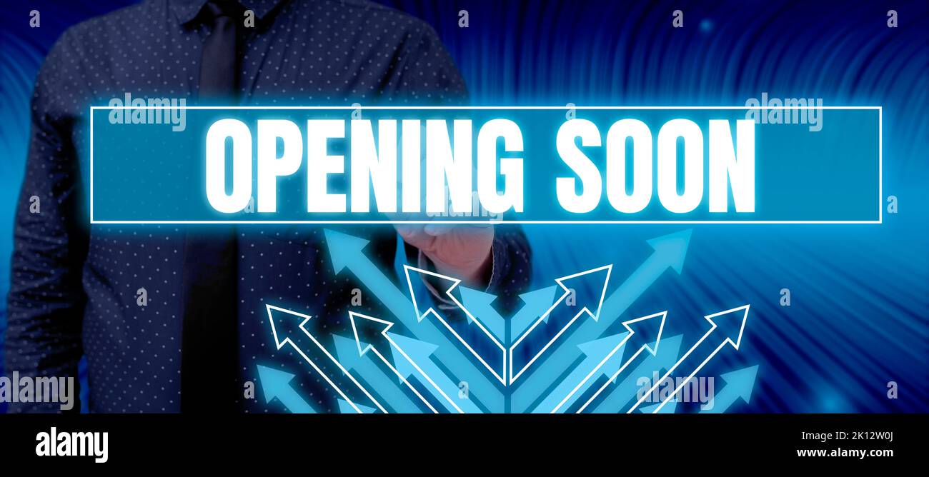 Writing displaying text Opening Soon. Business overview Going to be ... Writing displaying text Opening Soon. Business overview Going to be ...