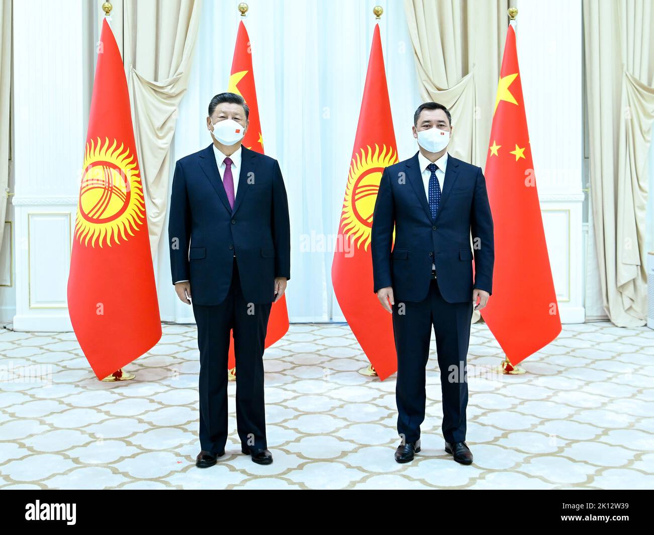 Samarkand, Uzbekistan. 15th Sep, 2022. Chinese President Xi Jinping ...