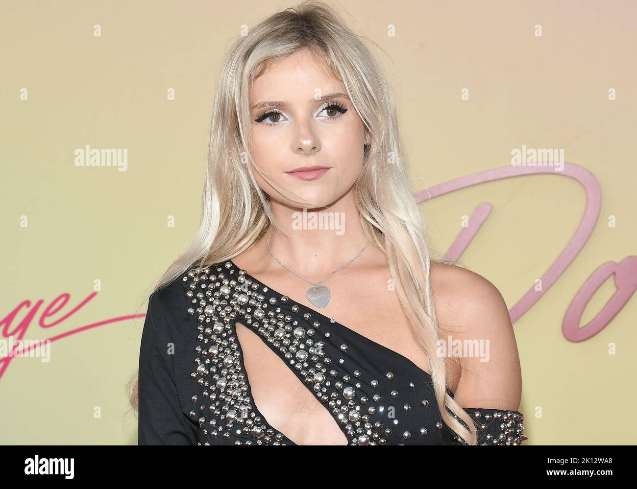 Chloe Adams arrives at Netflix's DO REVENGE Premiere held at the TUDUM Theater in Hollywood, CA ...