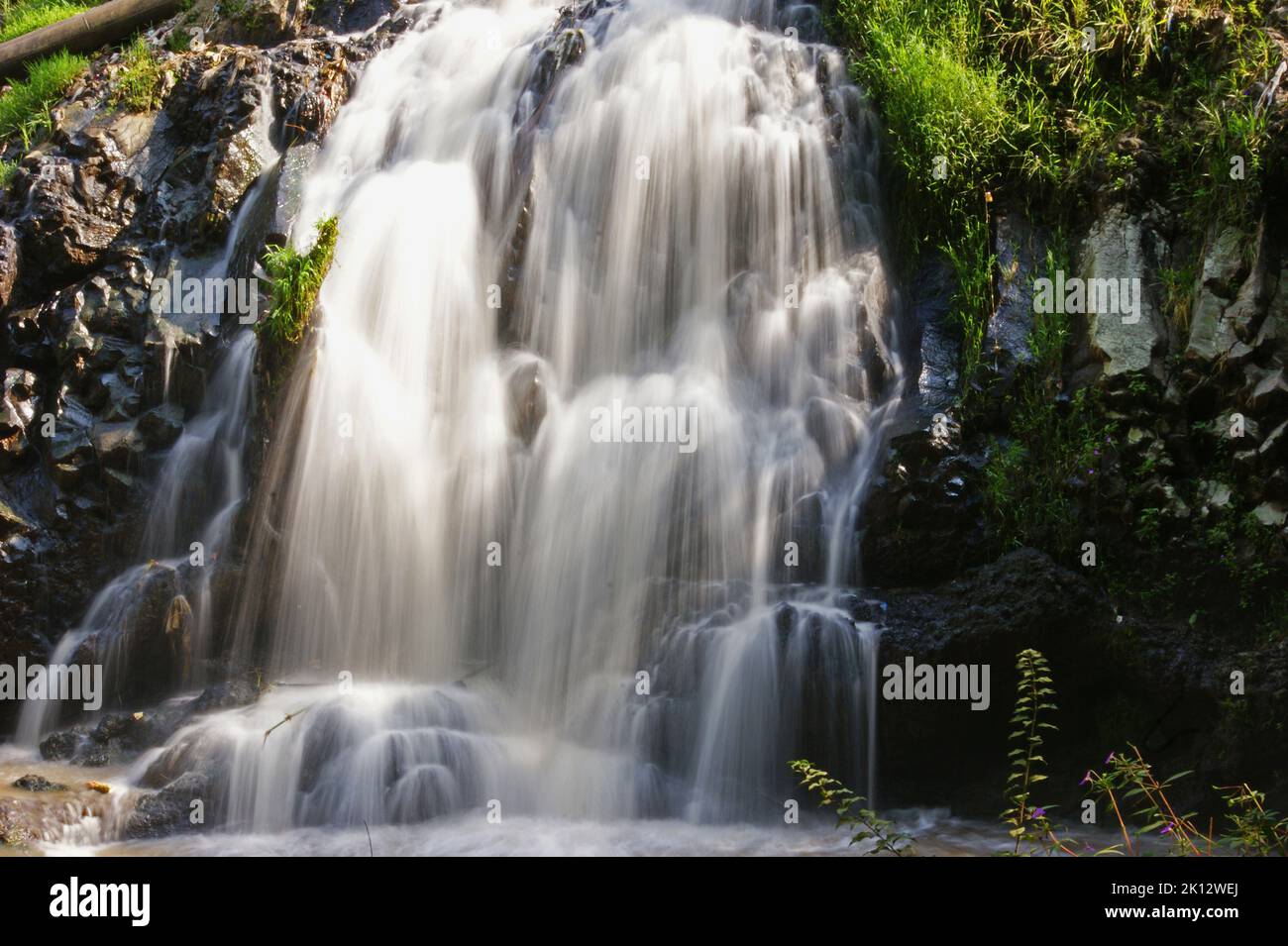 Maribaya Waterfall, Lembang, Bandung, West Java, Indonesia Stock Photo ...