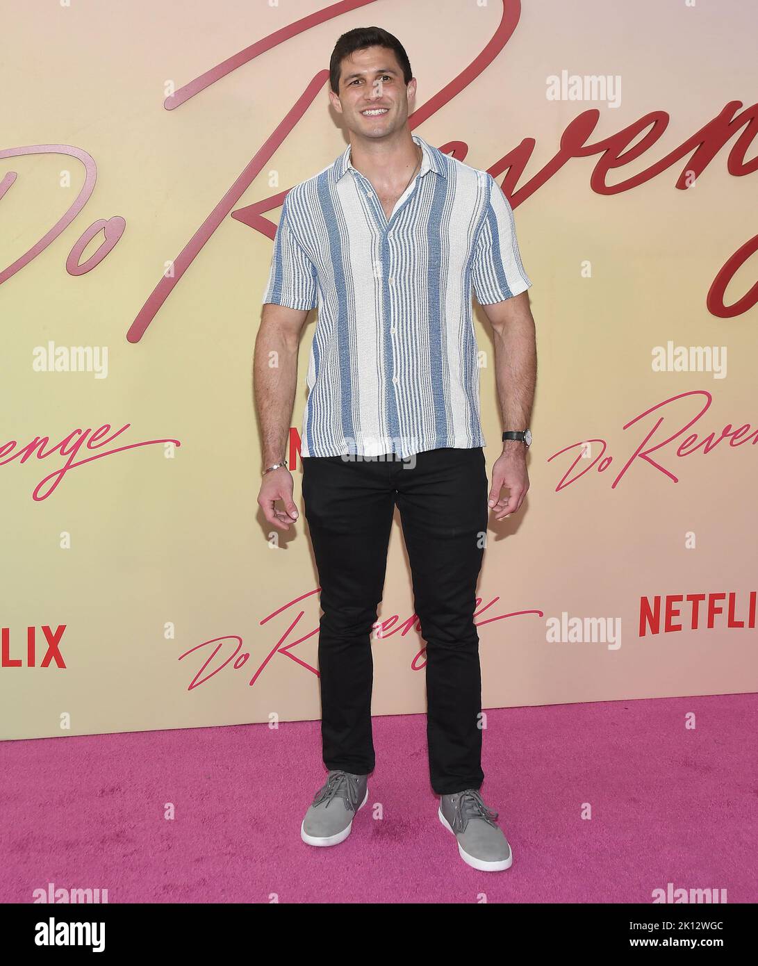 Roberto Portales arrives at Netflix's DO REVENGE Premiere held at the ...
