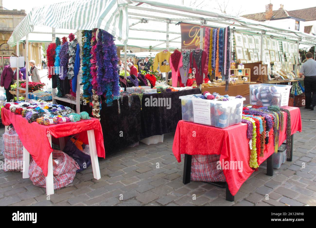 Haberdashery market stall hi-res stock photography and images - Alamy