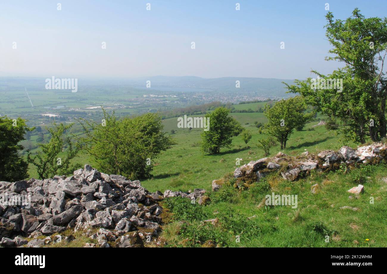 Panorama landscape view cheddar hi-res stock photography and images - Alamy