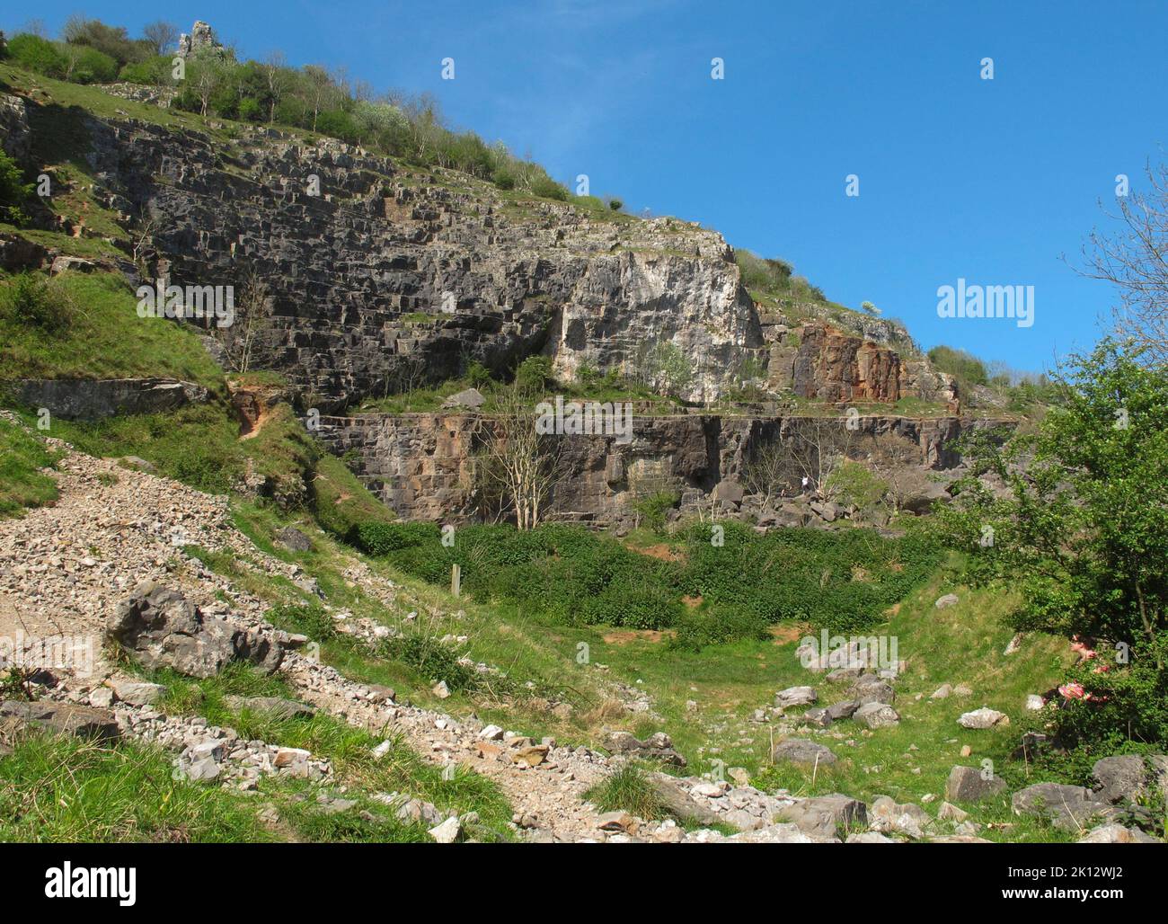 Cheddar gorge cliffs Stock Photo - Alamy