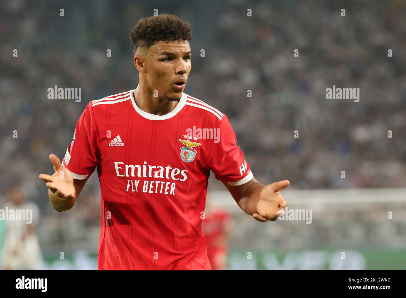 Allianz Stadium, Turin, Italy, September 14, 2022, Alexander Bah (SL ...