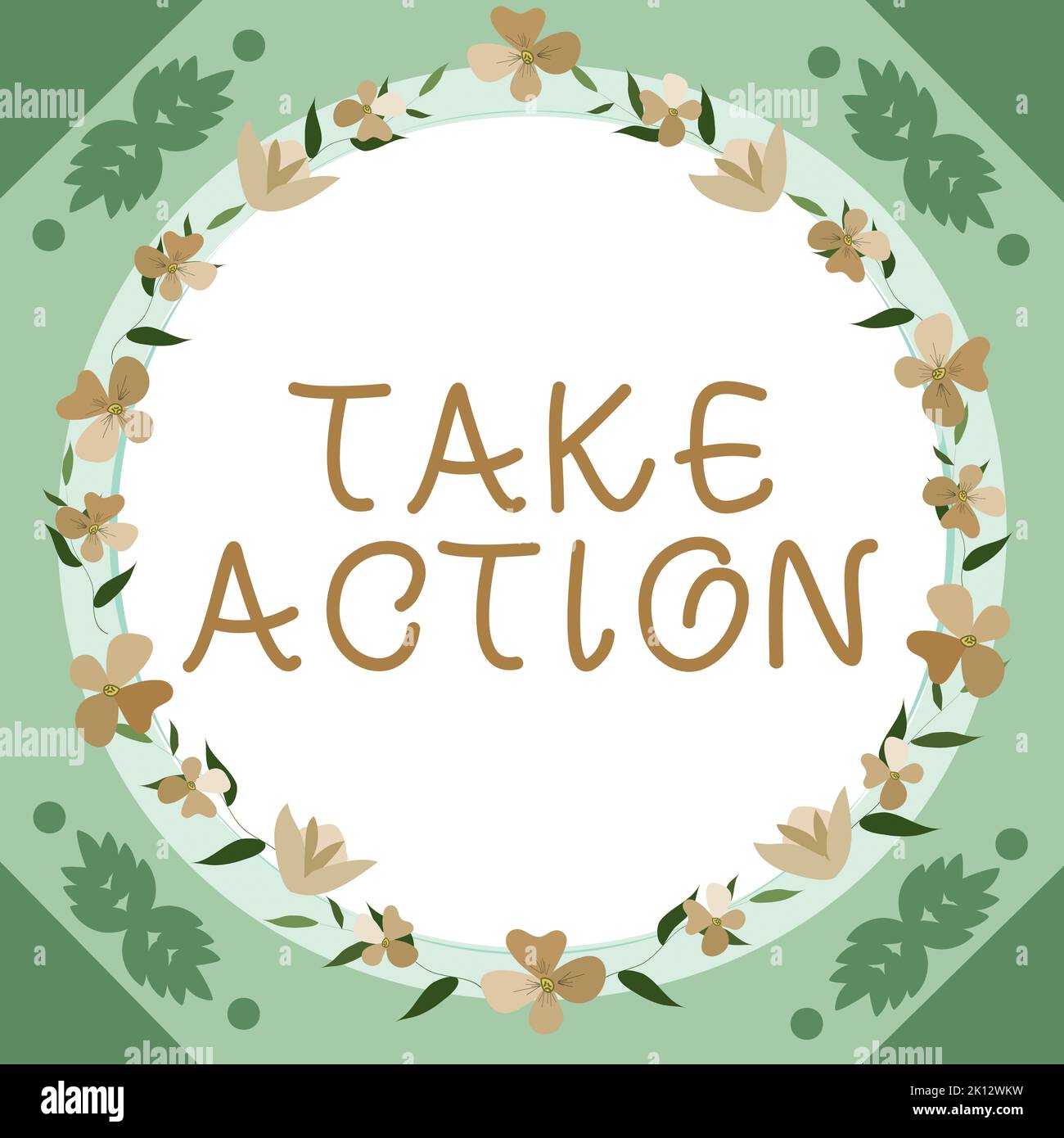 Text showing inspiration Take Action. Word Written on advices someone ...