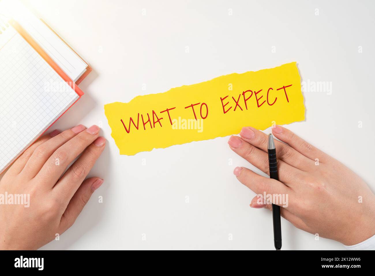 Sign displaying What To ExpectConfusion about the belief of what will ...