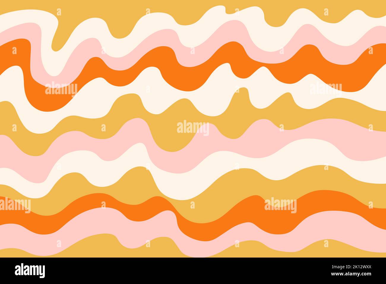 Retro 70s Abstract background vector illustration Stock Vector Image ...
