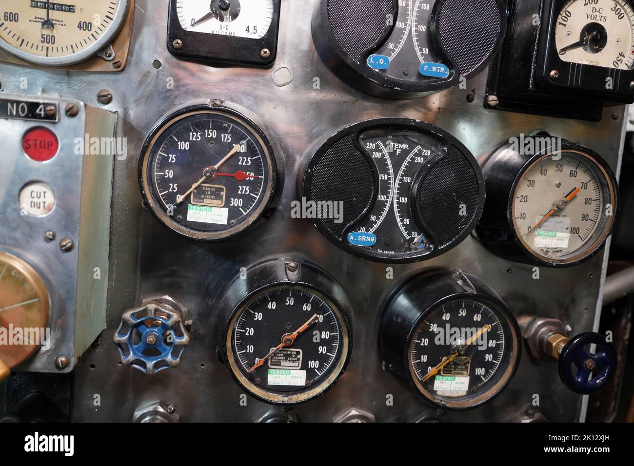 military war submarine warship ship interior Stock Photo - Alamy