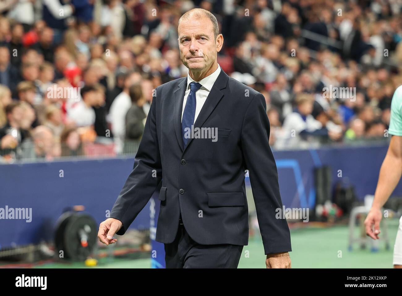 Copenhagen, Denmark. 14th Sep, 2022. Head coach Jess of FC Copenhagen seen during the UEFA ...