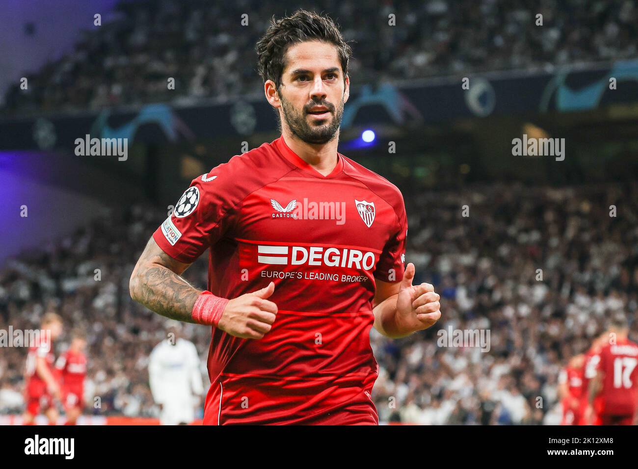 Copenhagen, Denmark. 14th Sep, 2022. Isco (22) of Sevilla FC seen ...