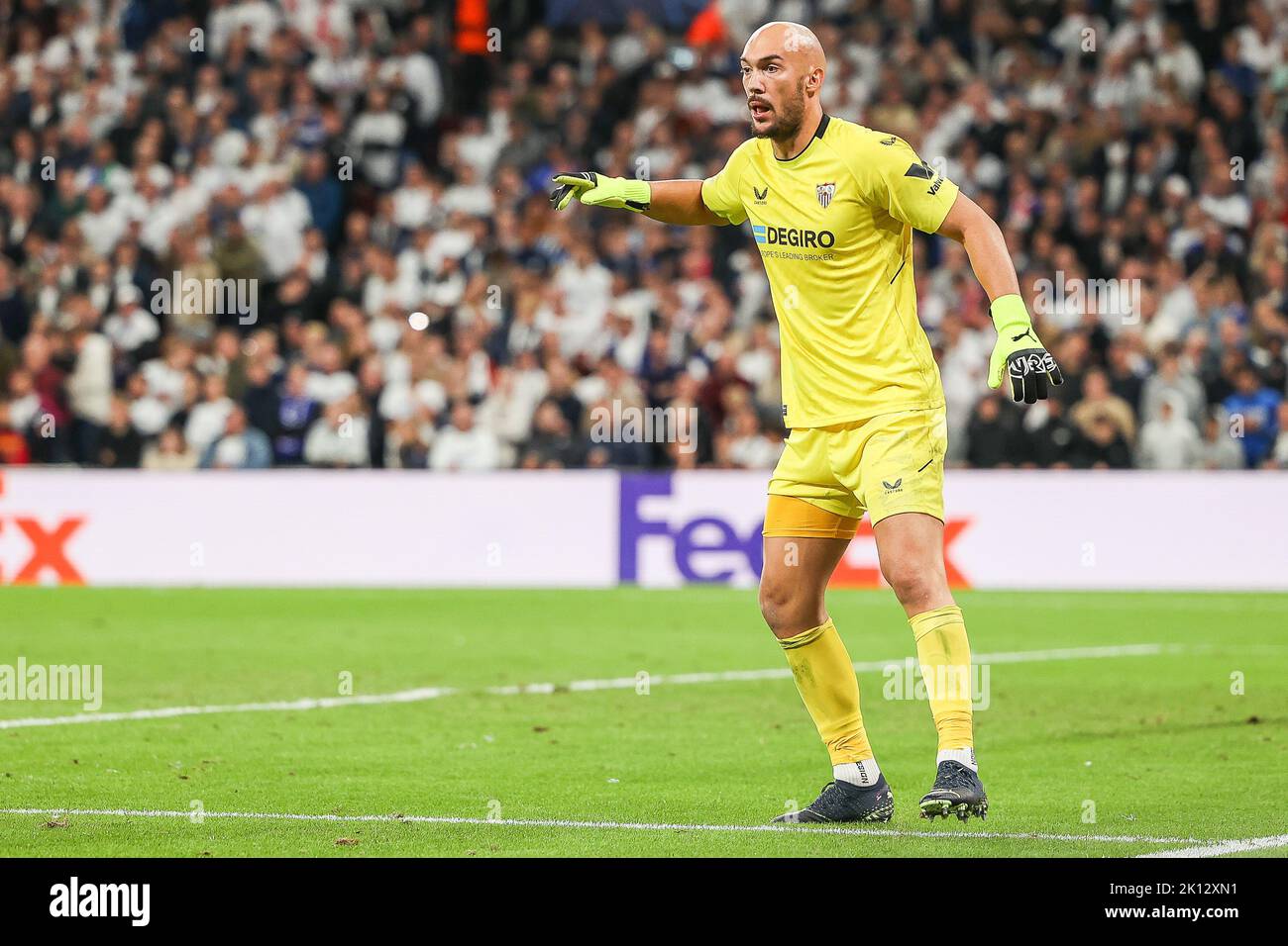 Copenhagen, Denmark. 14th Sep, 2022. Goalkeeper Marko Dmitrovic (1) of ...