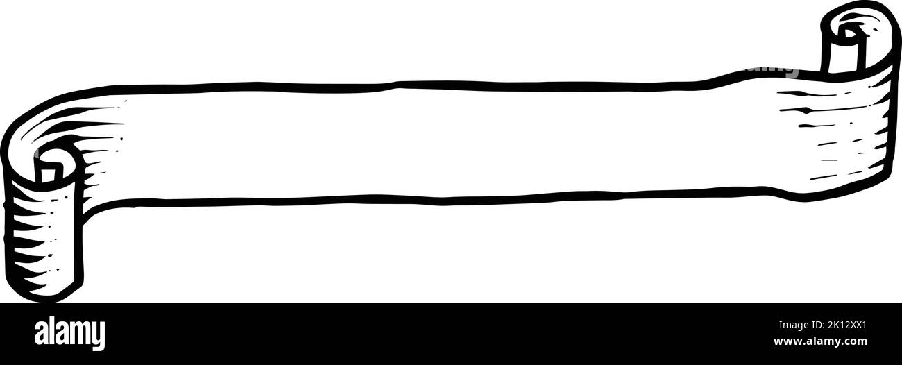 banner template hand drawn vector illustration Stock Vector Image & Art ...