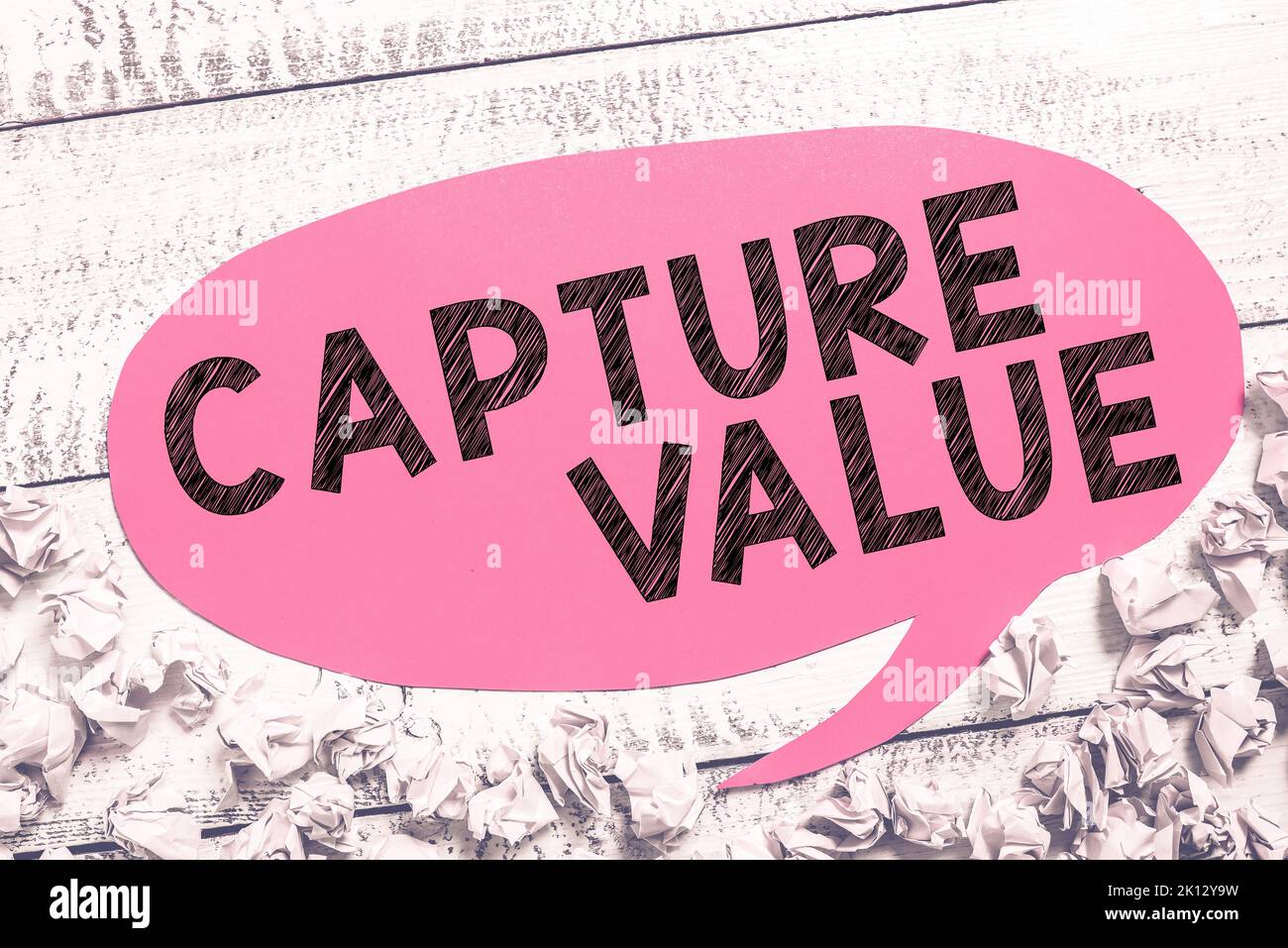 Inspiration showing sign Capture Value. Business idea Customer ...