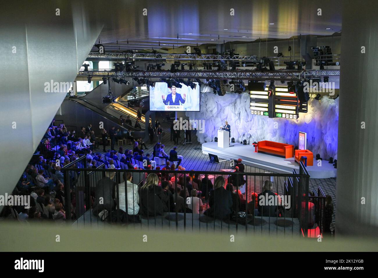 Berlin, Germany. 15th Sep, 2022. The International Congress Centrum ...