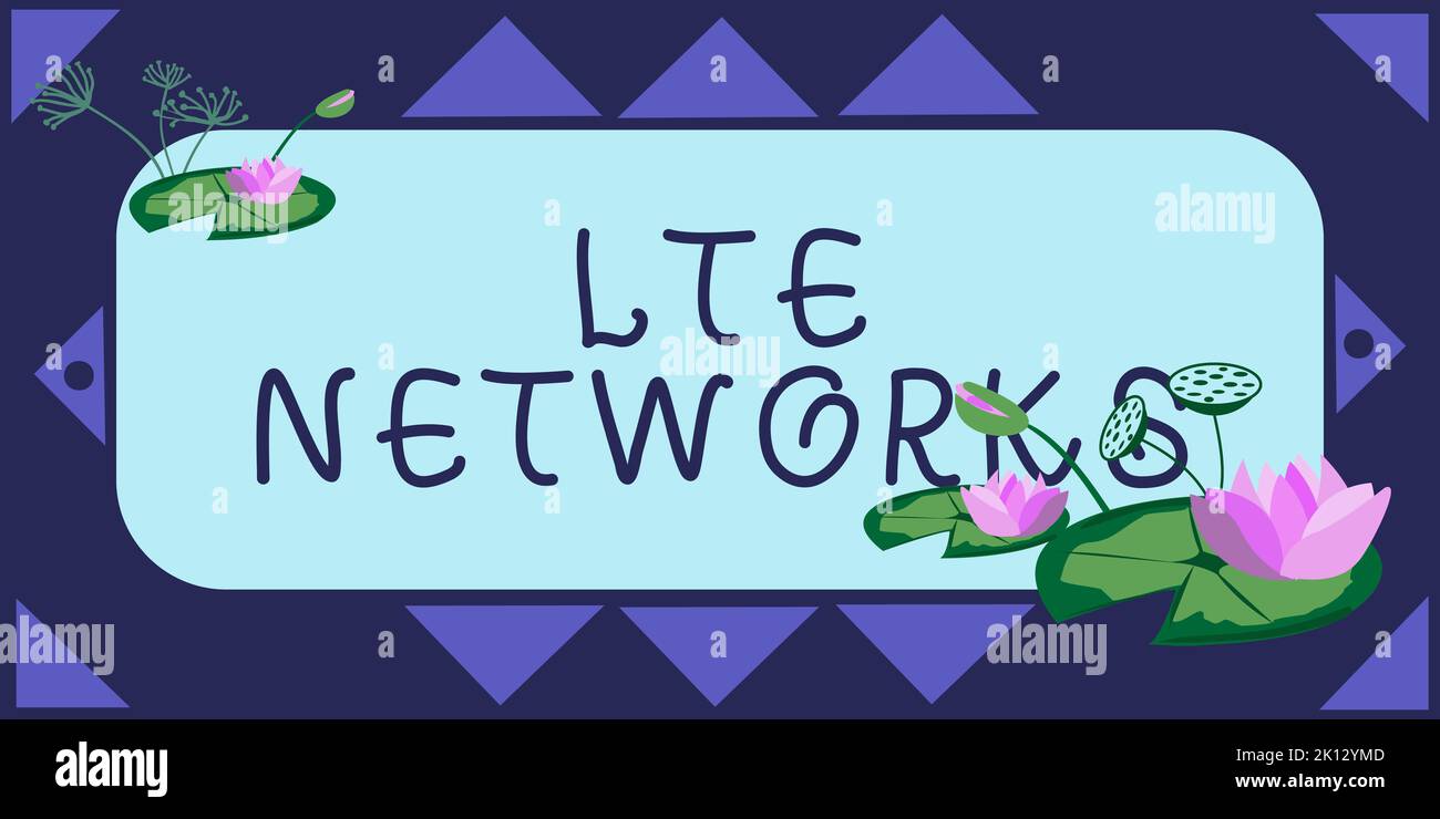 Conceptual Caption Lte Networks Internet Concept Fastest Network Connection Available For