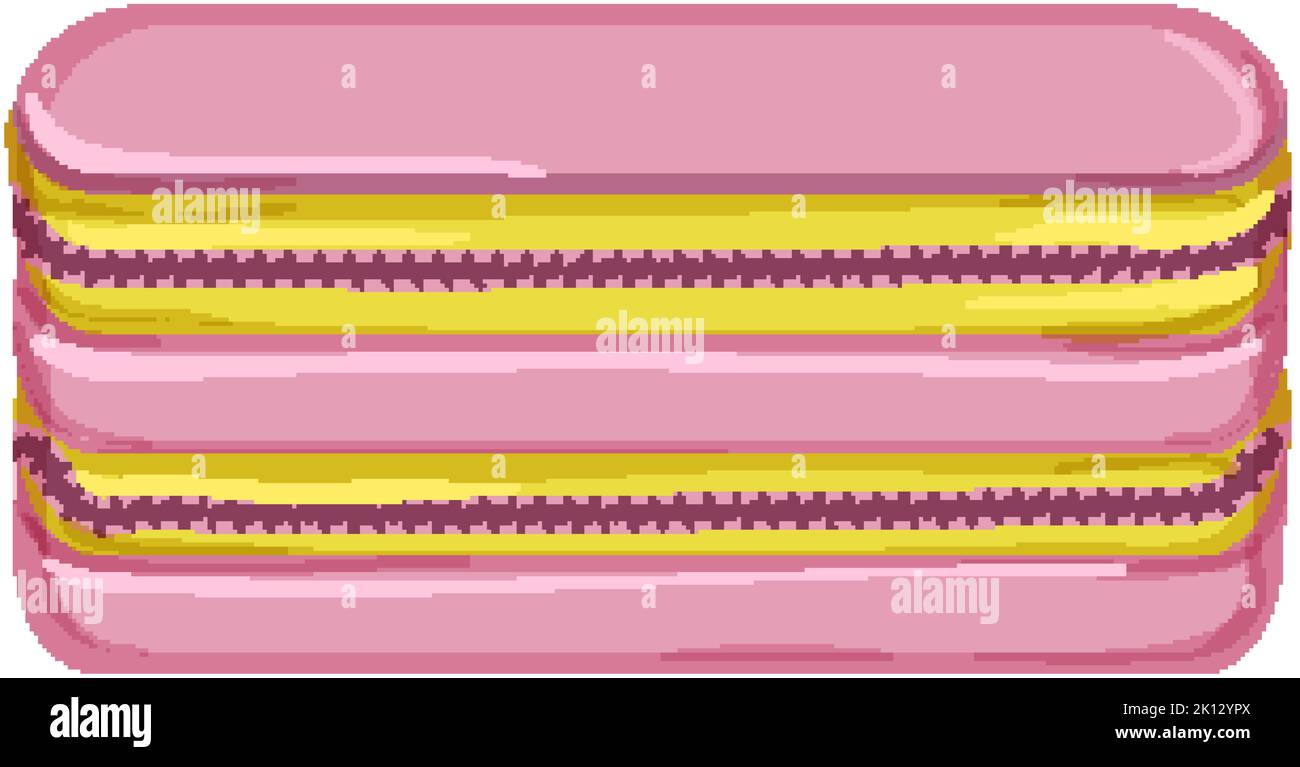 pen pencil case cartoon vector illustration Stock Vector Image & Art ...