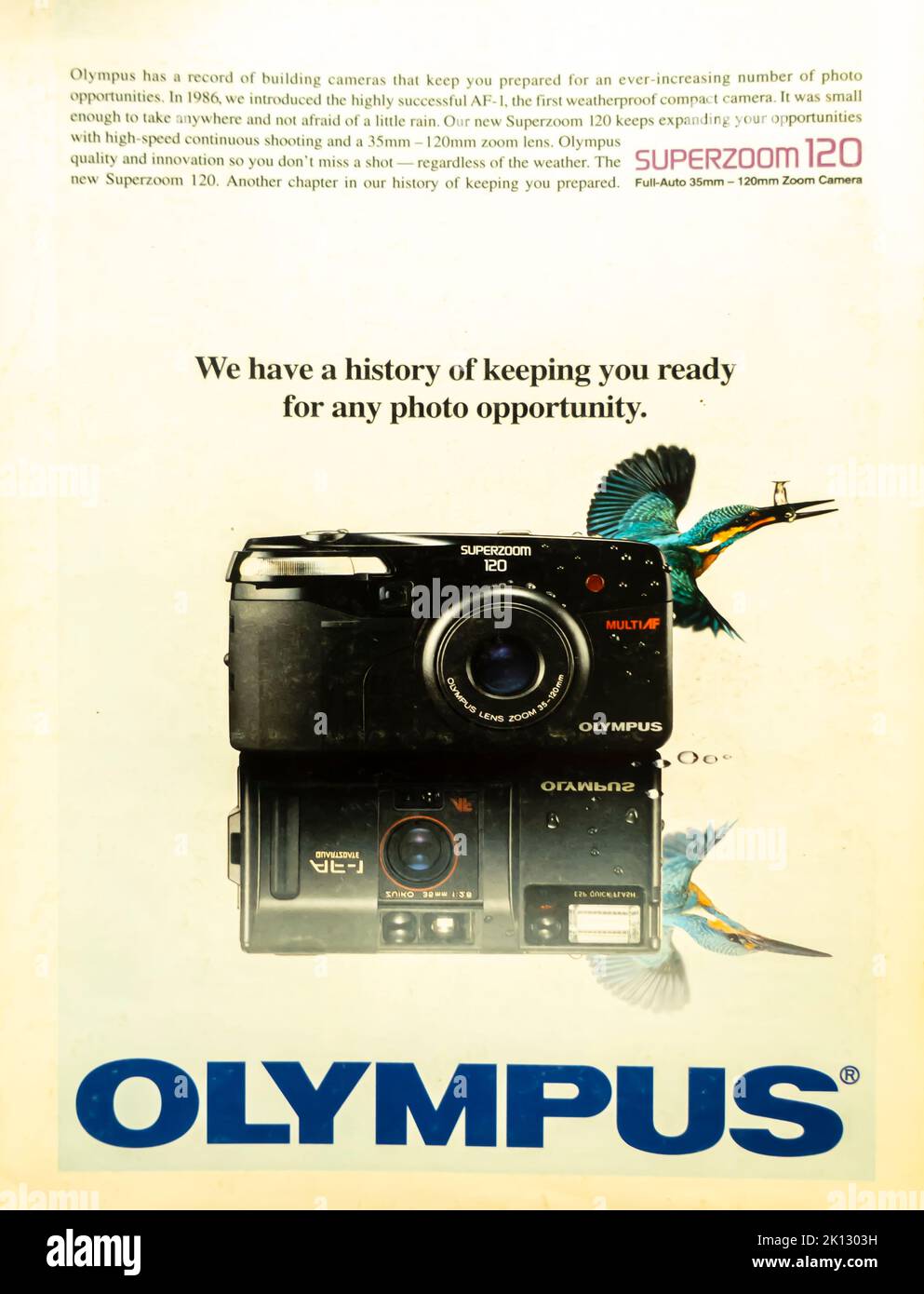 Vintage camera ads hi-res stock photography and images - Alamy