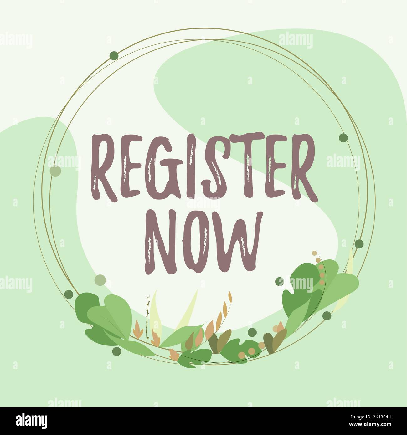 Writing displaying text Register Now. Word for Name in an Official List ...