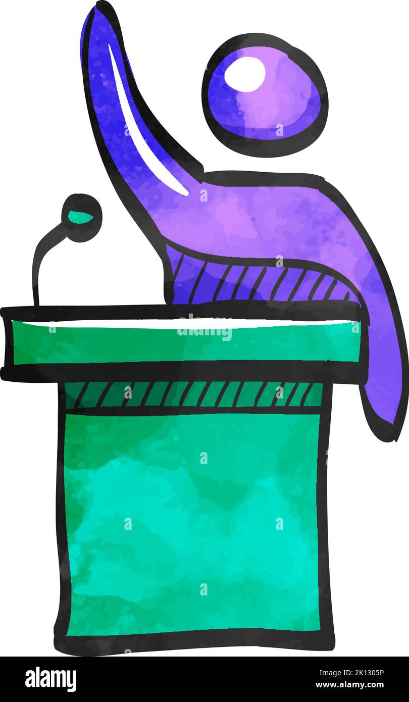 Cartoon auctioneer Stock Vector Images - Alamy