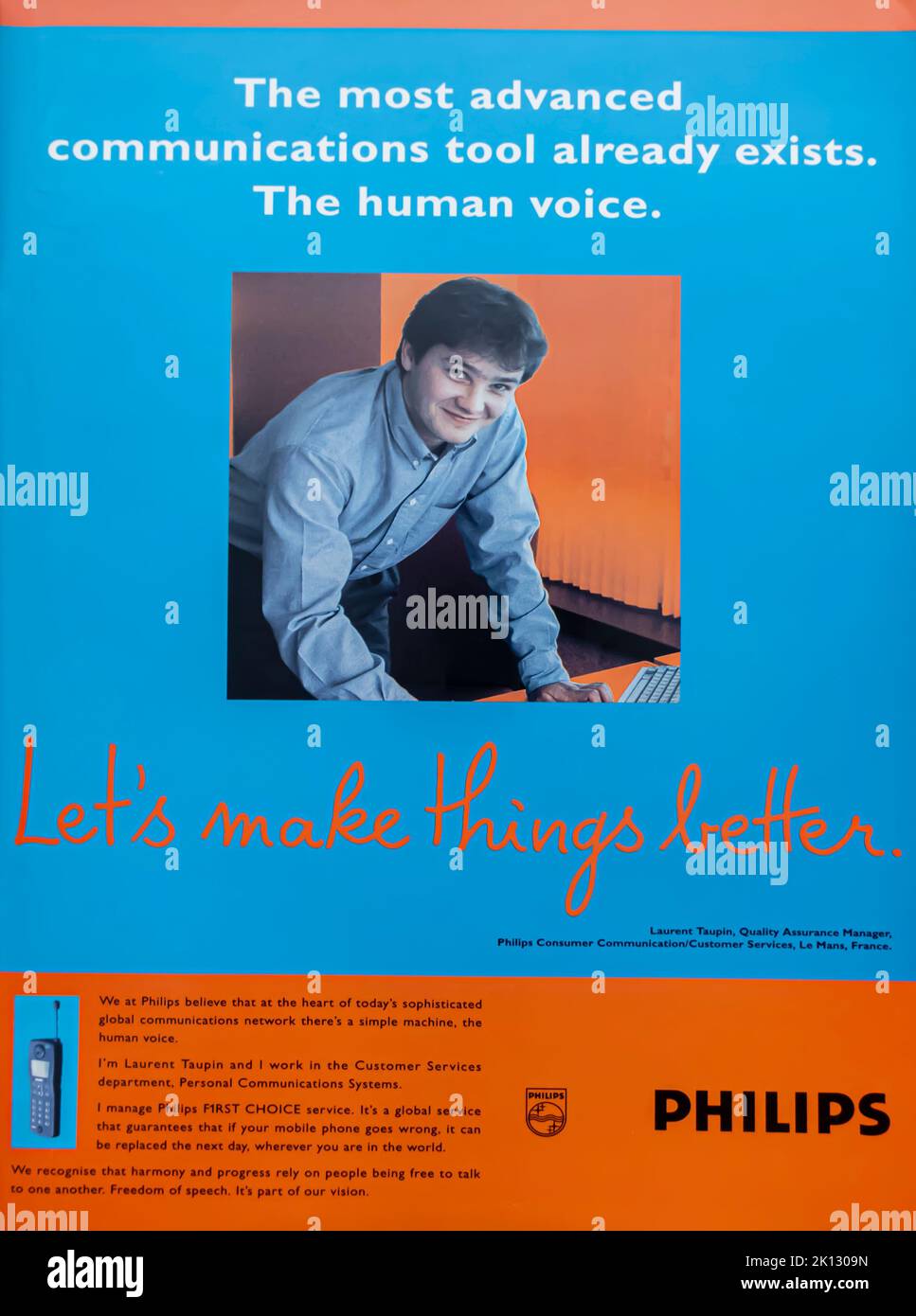 Philips employees advertisement placed in a NatGeo magazine January ...