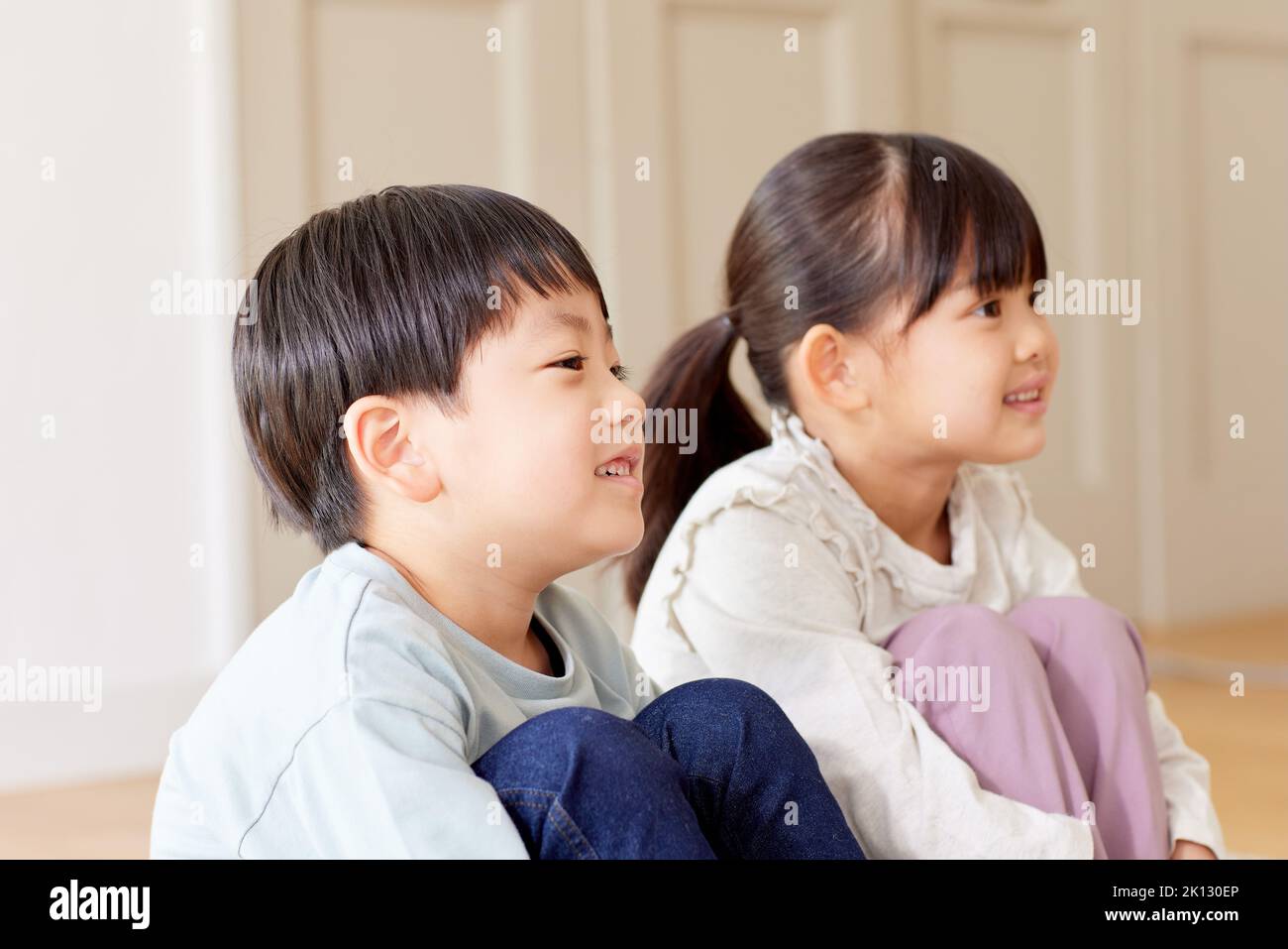Japanese kids portrait Stock Photo - Alamy